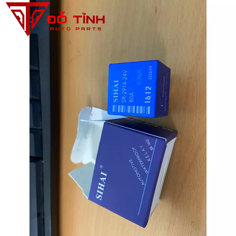 Rơle 5 chân sihai 12/24v. Relay sihai 5 chân vuông 80A | Shopee Việt Nam