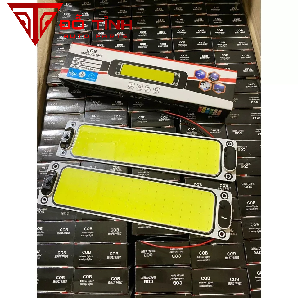 Đèn thùng, đèn led trần xe 12v 24v chung siêu sáng, đèn trần xe COB | Shopee Việt Nam