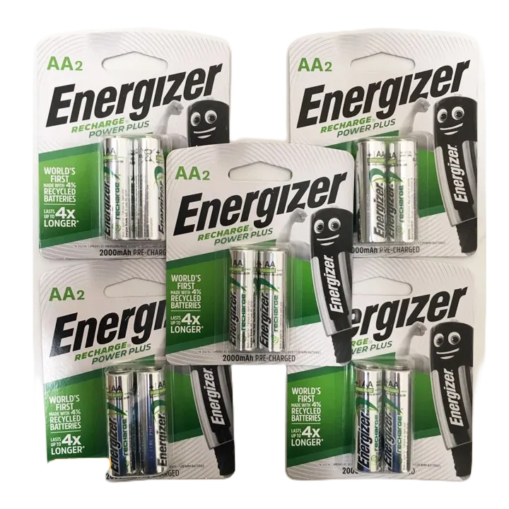 Pin AA sạc Energizer 2000mah, pin sạc tiểu AA HR6 (combo 10 viên ...