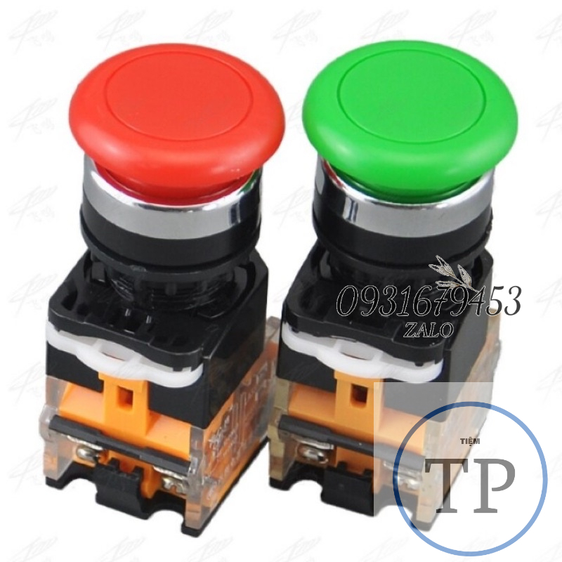 Công tắc nhấn đề LA38-11M phi 22mm đầu nấm dù | Shopee Việt Nam