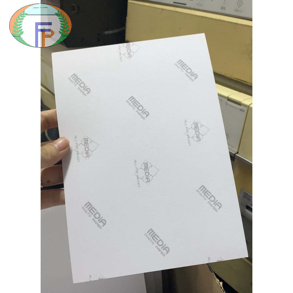 Lẻ 5 tờ giấy in ảnh 1 mặt bóng Media Inkjet Color Paper, 5R Glossy ...