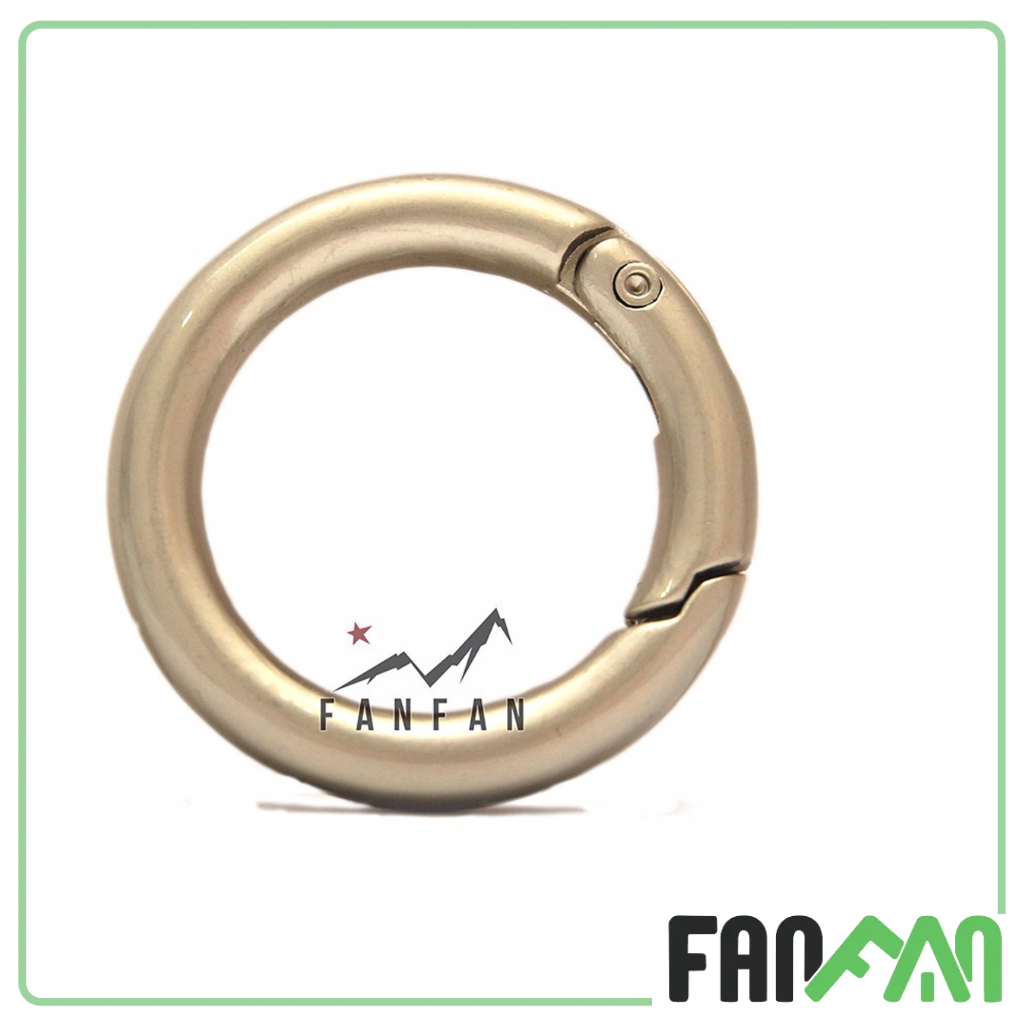 MÓC KIM LOẠI HÌNH TRÒN (O-RING CARABINER) | Shopee Việt Nam