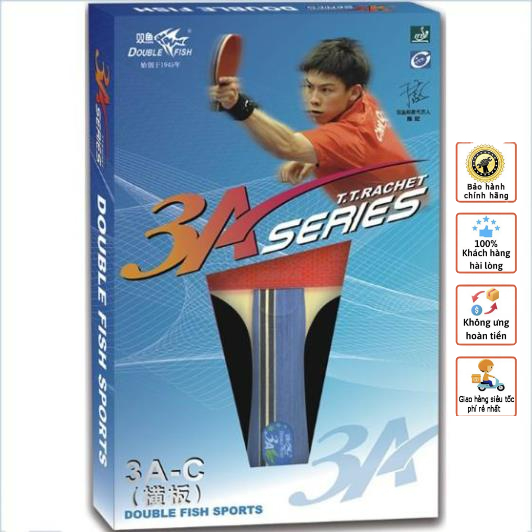 Vợt bóng bàn Song Ngư Double Fish 3A-C bền đẹp | Shopee Việt Nam
