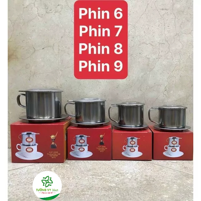 Phin cafe, Fin cafe, Phin pha cà phê inox Long Cam đủ size | Shopee Việt Nam