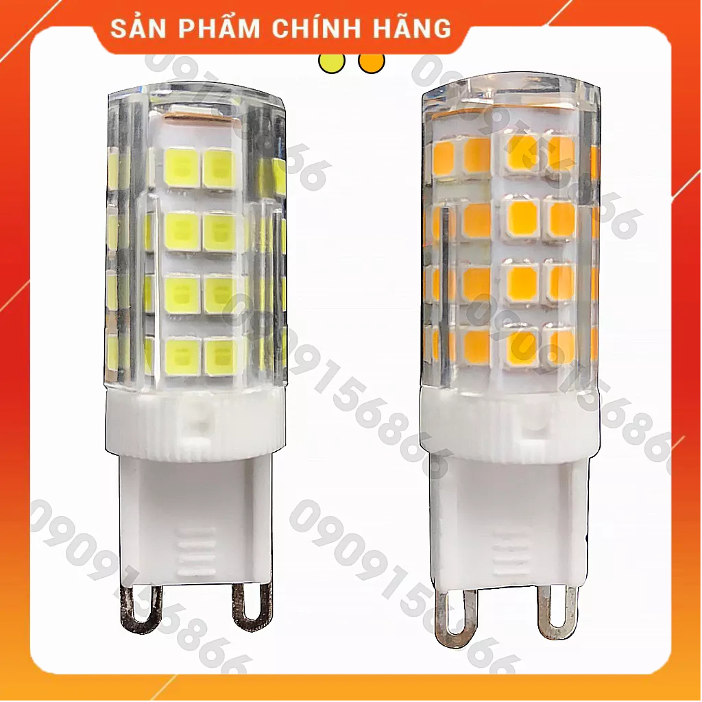 Bóng Đèn Led G9 - Mắt 2835 5W 51 LED 220V | Shopee Việt Nam