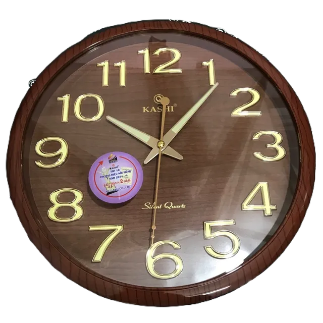 Đồng hồ treo tường Kashi k808 mầu gỗ | Shopee Việt Nam