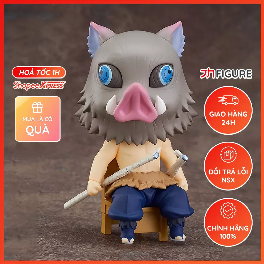Mô Hình Chính Hãng Anime Kimetsu no Yaiba, Hashibira Inosuke, Nendoroid ...