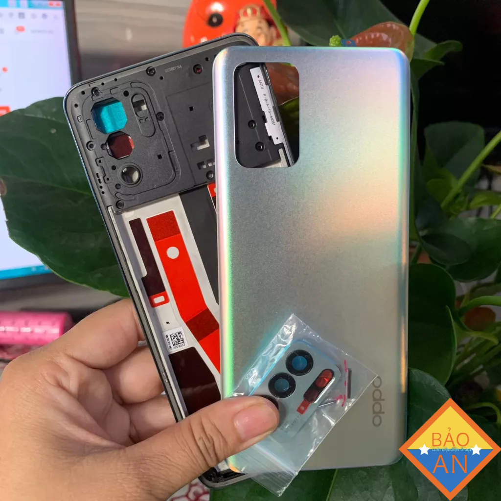 Bộ sườn vỏ RENO 6Z 5G ( zin keo có khe sim kính cam) | Shopee Việt Nam