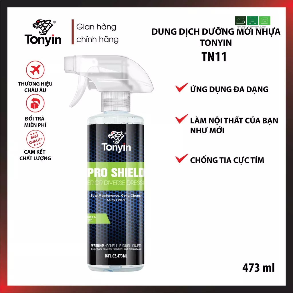 Chai xịt dưỡng mới nhựa PRO SHIELD INTERIOR DIVERSE DRESSING DASHBOARD ...