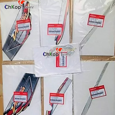 Combo Bộ tem super dream việt 2008-2009 cách chim Honda đỏ - Chính hãng ...
