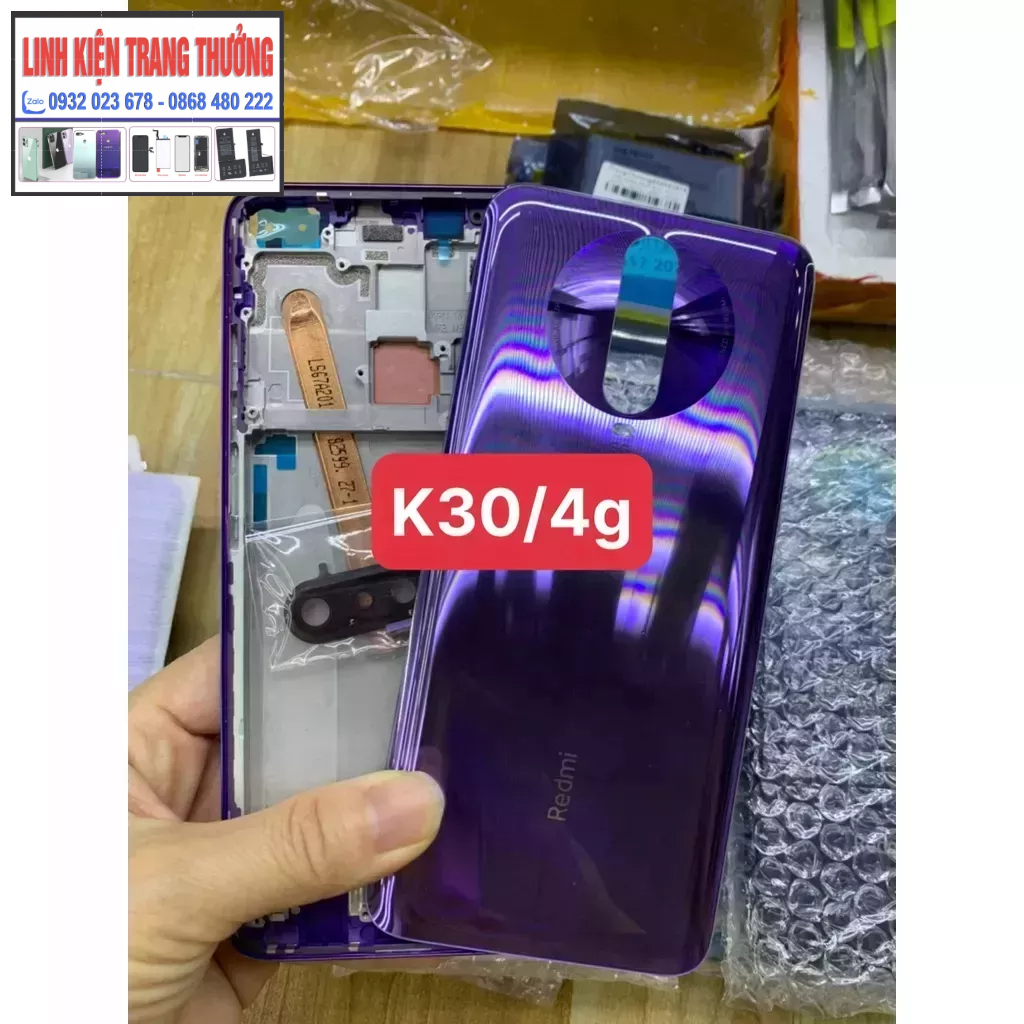 BỘ XƯƠNG VỎ/ KHUNG VIỀN ĐIỆN THOẠI XIAOMI REDMI K30-4g/ K30I BẢN LỖ CHỌC SIM DƯỚI | Shopee Việt Nam