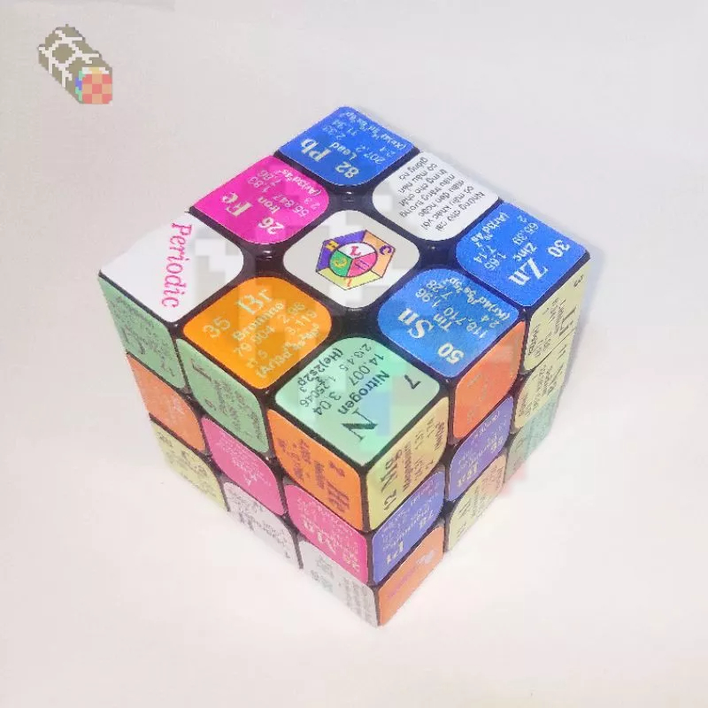 Rubik Bảng Tuần Hoàn Hoá Học Periodic Table Chi Tiết || Rubik 3x3 ...
