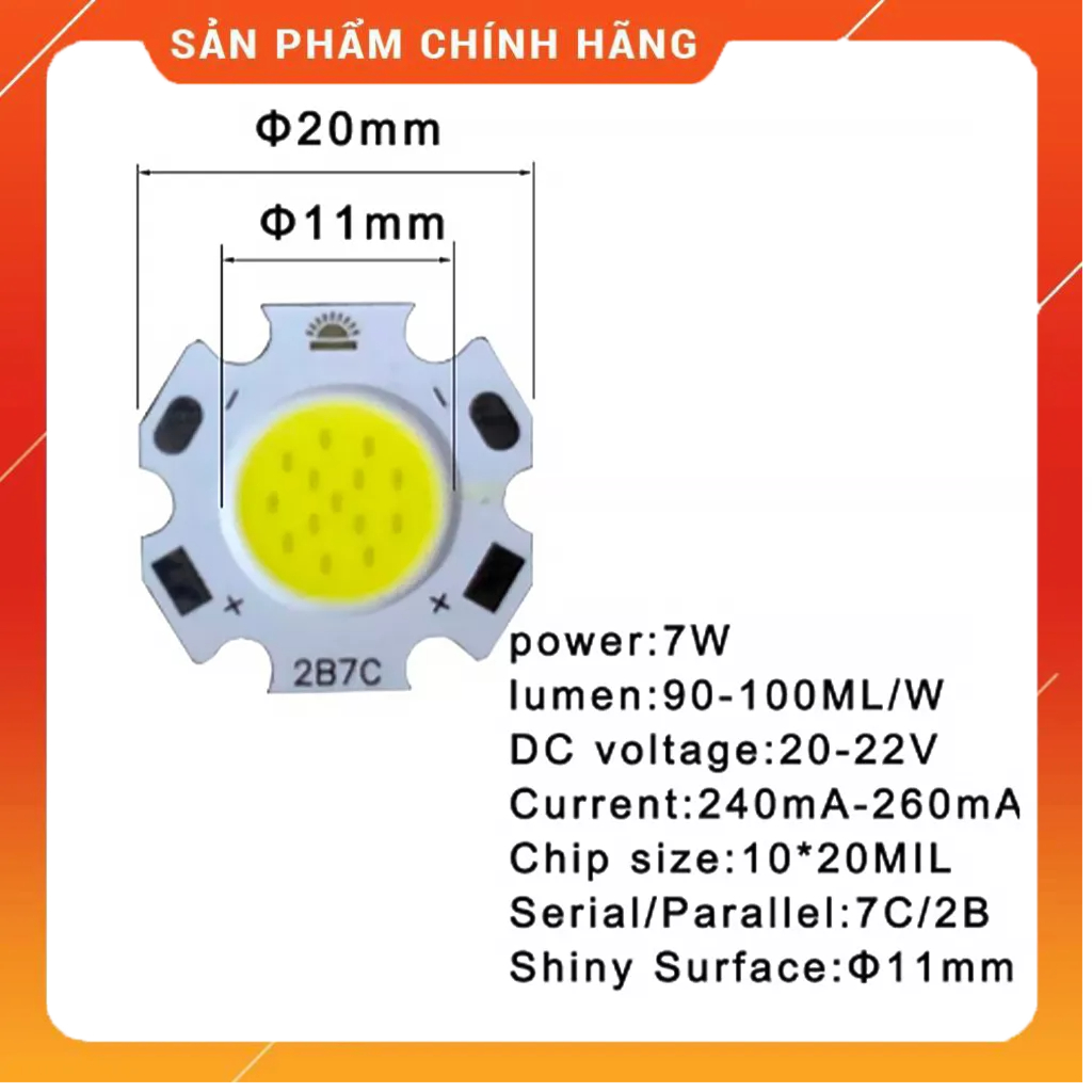 Led COB 7w | Shopee Việt Nam