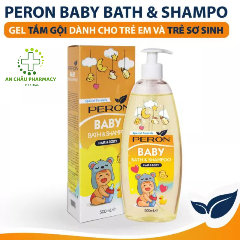 Sữa tắm gội trẻ em Peron Baby Nhập Khẩu. Chai 500ml.(chính hãng ...
