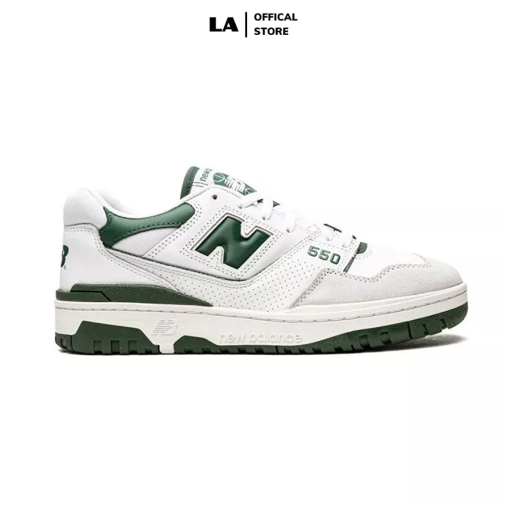 Giày New Balance 550 White Green, Giày Thể Thao NB 550 Trắng Xanh Cao ...