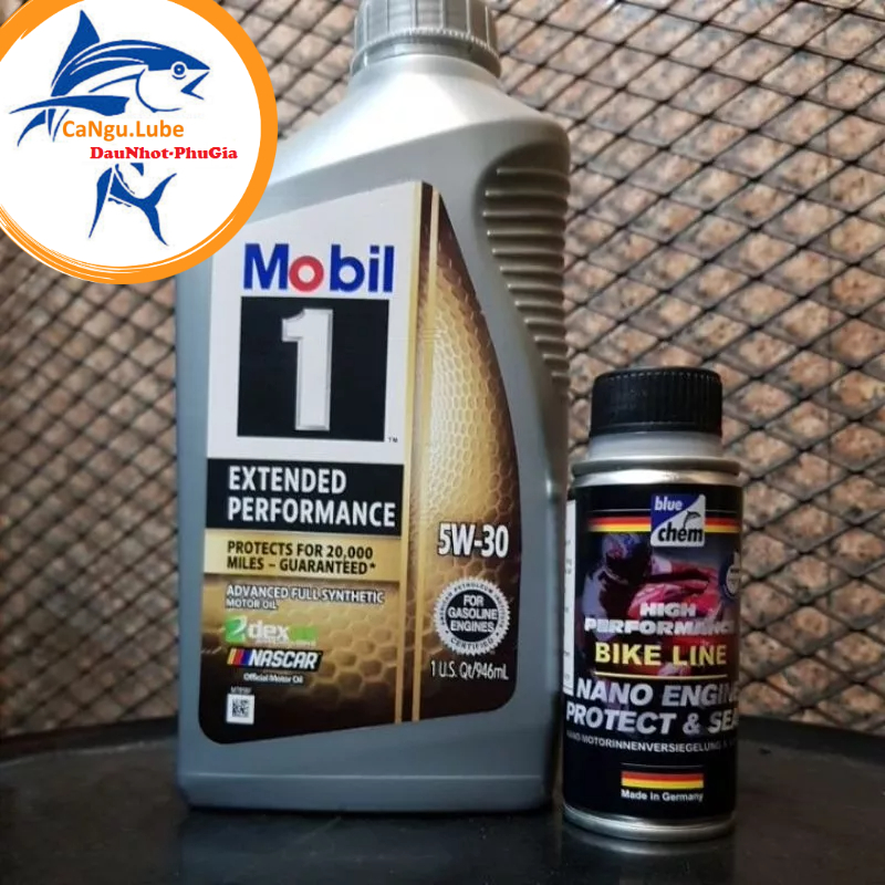 [TĂNG TUỔI THỌ ĐỘNG CƠ] Nhớt Mobil gold Ultra Platinum 4T 5w30 chai ...