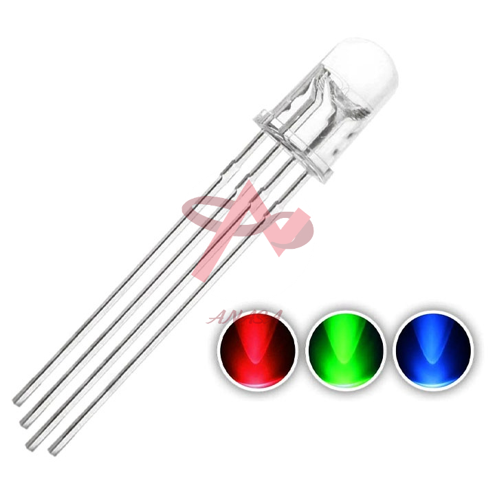 Led RGB 4 Chân Siêu Sáng Phi 5mm | Shopee Việt Nam