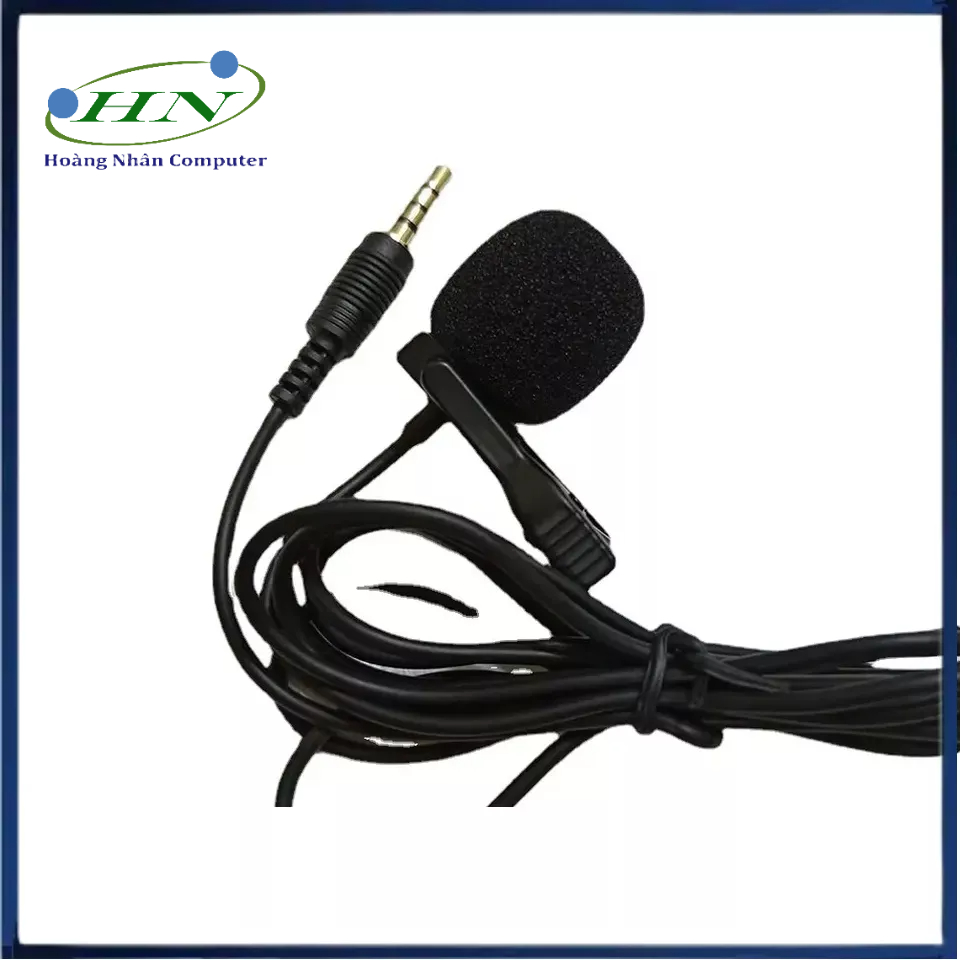 Microphone trợ giảng cài áo có dây cho điện thoại,laptop | Shopee Việt Nam