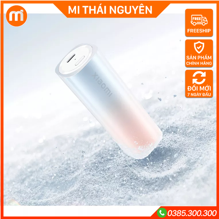 Sạc dự phòng Xiaomi-5000mAh-phiên bản son môi màu gradient | Shopee ...