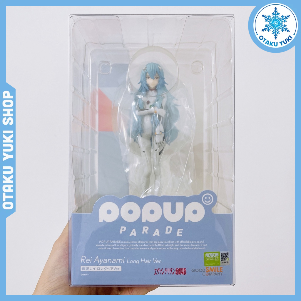 [Chính Hãng] Mô Hình Rei Ayanami: Long Hair Ver. POP UP PARADE | Shopee Việt Nam
