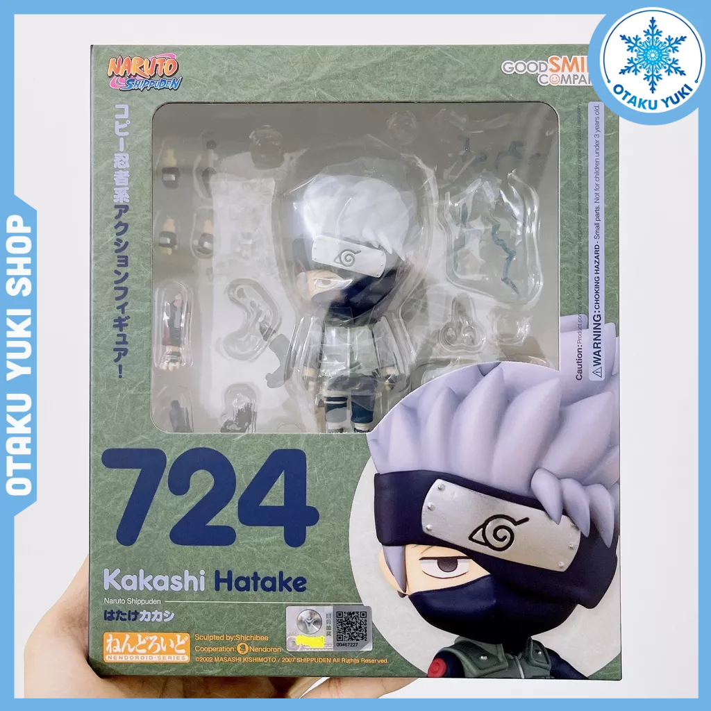 [Chính Hãng] Mô Hình Kakashi Hatake - Nendoroid 724 Naruto | Shopee ...