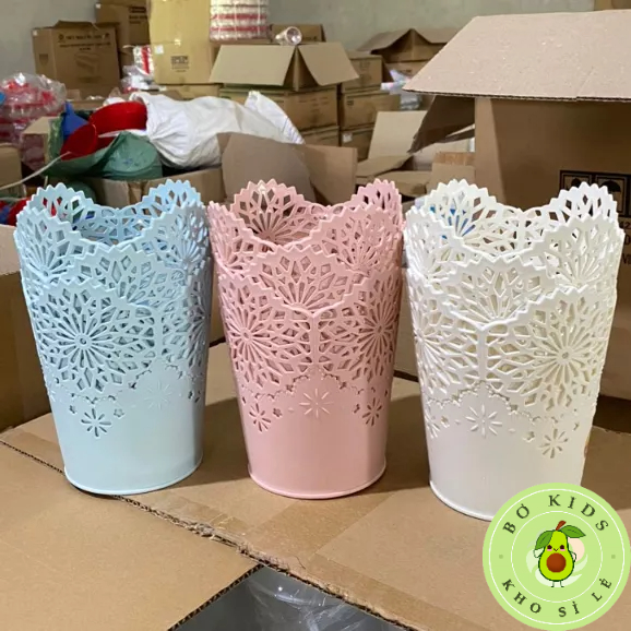 Rổ Hoa Văn Đẹp Nhiều Màu Giỏ Đựng Đồ Đa Năng Tiện Dụng MÃ 3256 NHỰA ...