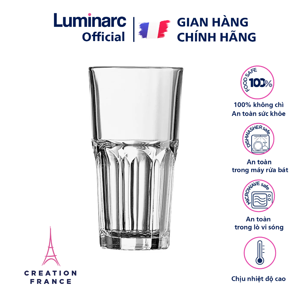 Bộ cốc (ly) thủy tinh Luminarc Granity 360ml 6 chi tiết G3655 | Hàng ...