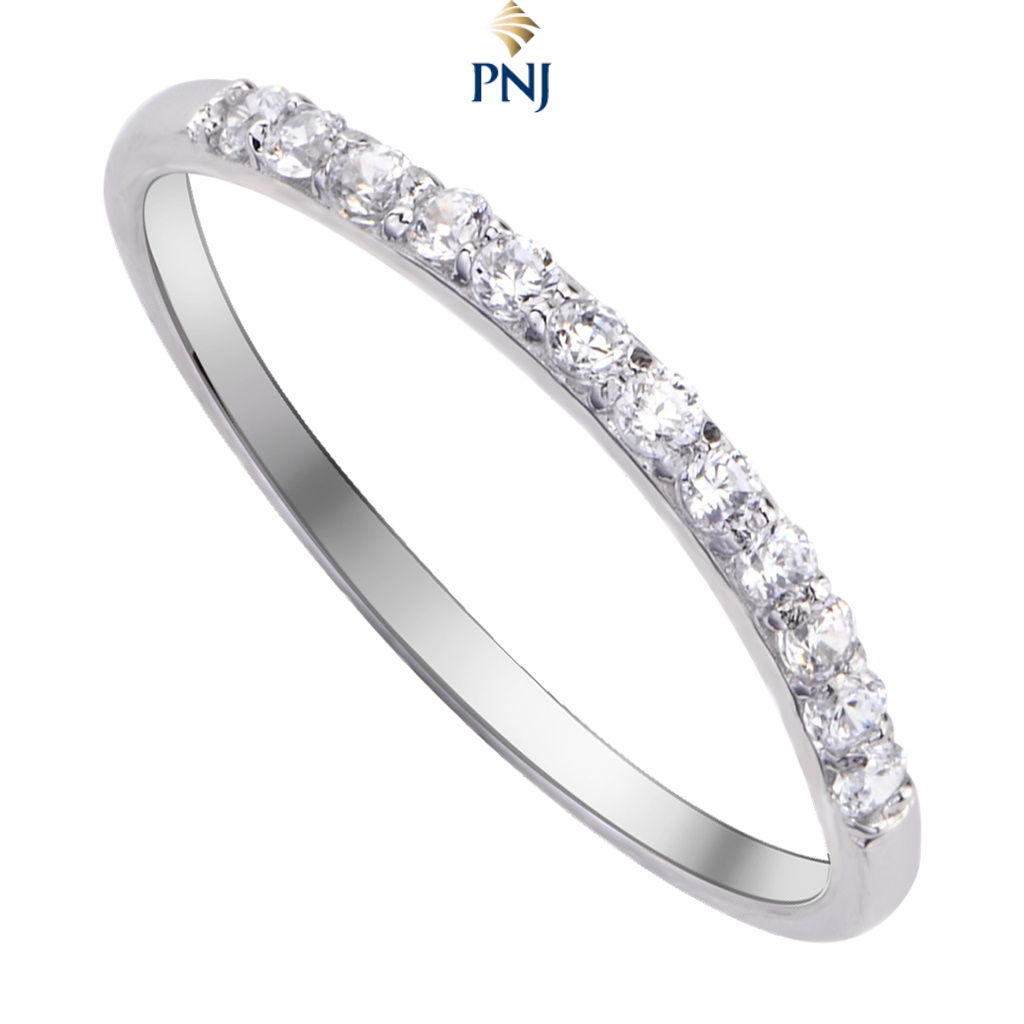 Nhẫn Bạc đính đá CZ PNJSilver XM00K000099 | Shopee Việt Nam