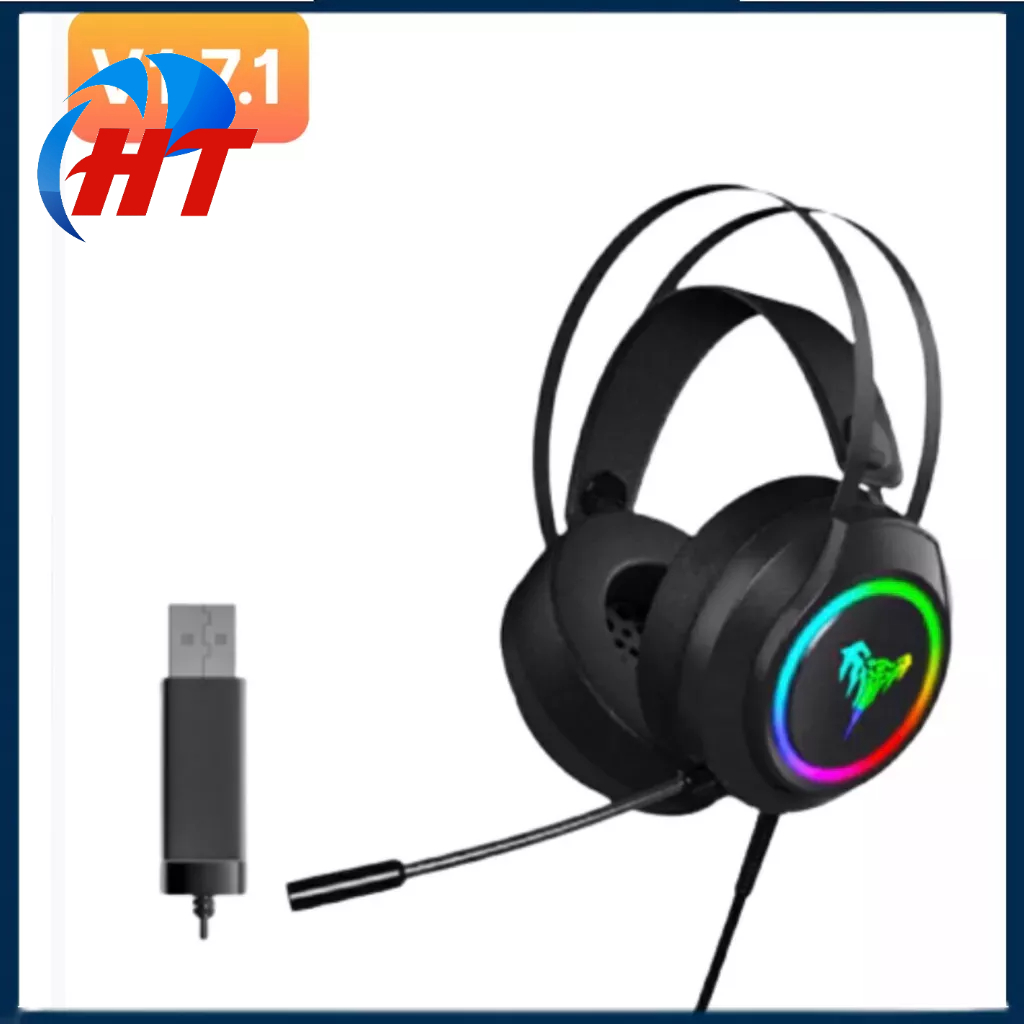 Tai nghe chơi game v1 gaming cổng usb 7.1-HT | Shopee Việt Nam