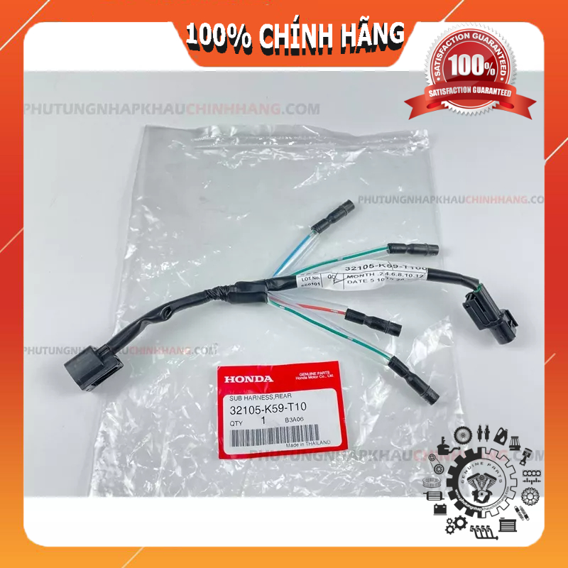 Dây điện đèn sau Vario Click 2018 chính hãng Honda Thailand 32105-K59 ...