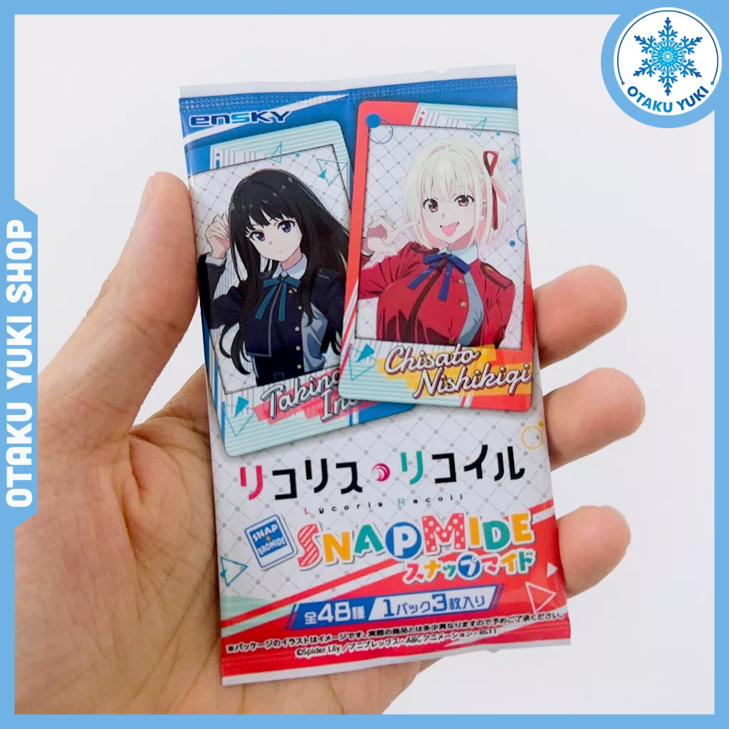 [Chính Hãng] Gói Thẻ Nhân Phẩm Pack Card Snapmide Lycoris Recoil (ENSKY ...