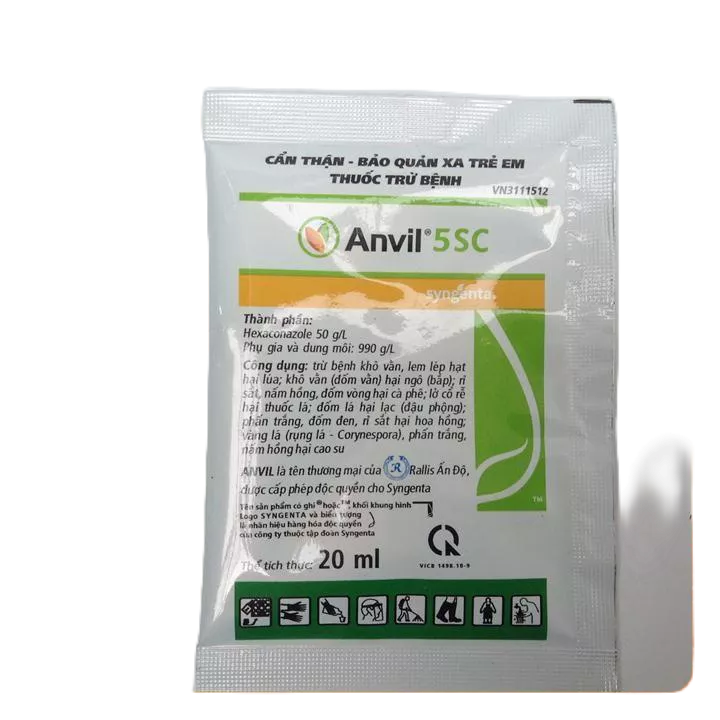 CHẾ PHẨM ANVIL 5SL CHUYÊN TRỪ BỆNH NẤM PHẤN TRẮNG,ĐỐM ĐEN,RỈ SẮT TRÊN ...