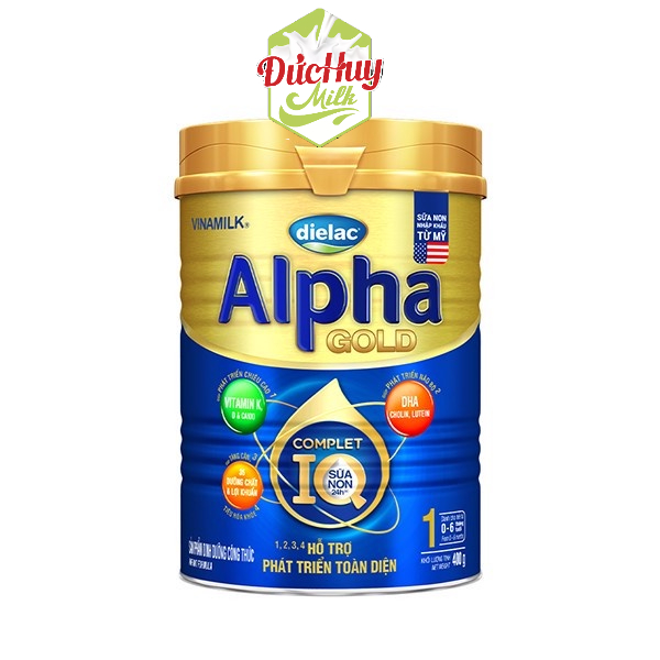 Sữa bột Vinamilk Dielac Alpha Gold 1,2,3,4 Lon từ 900_1.5kg | Shopee Việt Nam