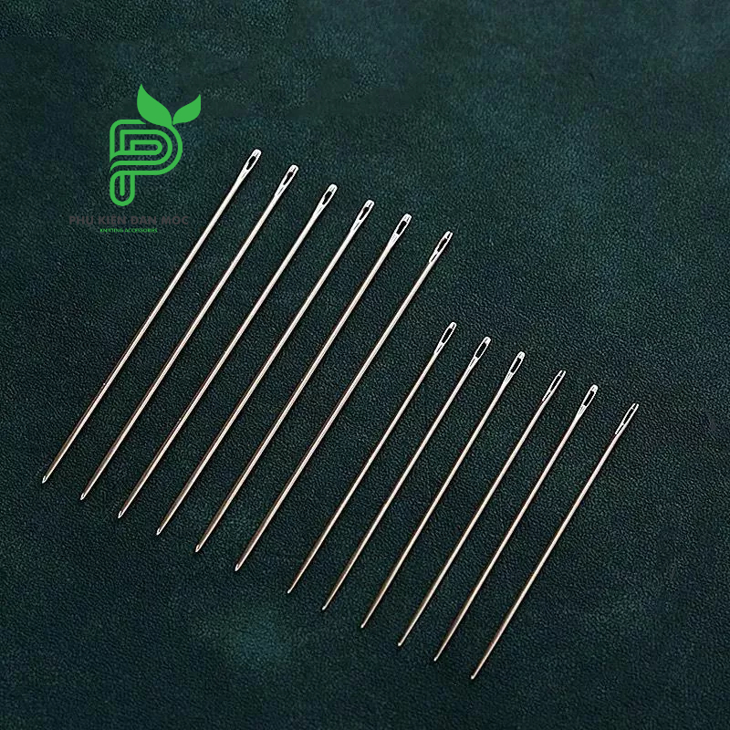 Kim Khâu Len, Kim Thêu Đầu Nhọn (Đuôi Nhỏ) Nhiều Size | Shopee Việt Nam