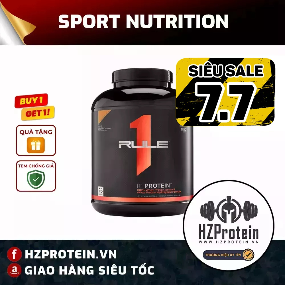 RULE1 PROTEIN ISOLATE - SỮA WHEY DINH DƯỠNG TĂNG CƠ RULE 1 - (5 lbs ...