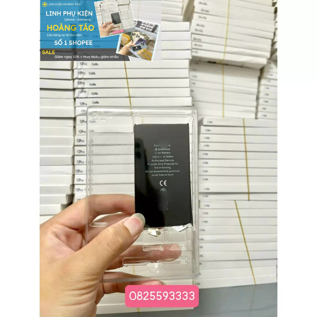 PIN ZIN Cho IP 5s/5se/ 6/ 6p/ 6s/ 6sp/ 7/ 7p/ 8/ 8p Đến 13Promax Mới 100% Bảo Hành 12 Tháng ...