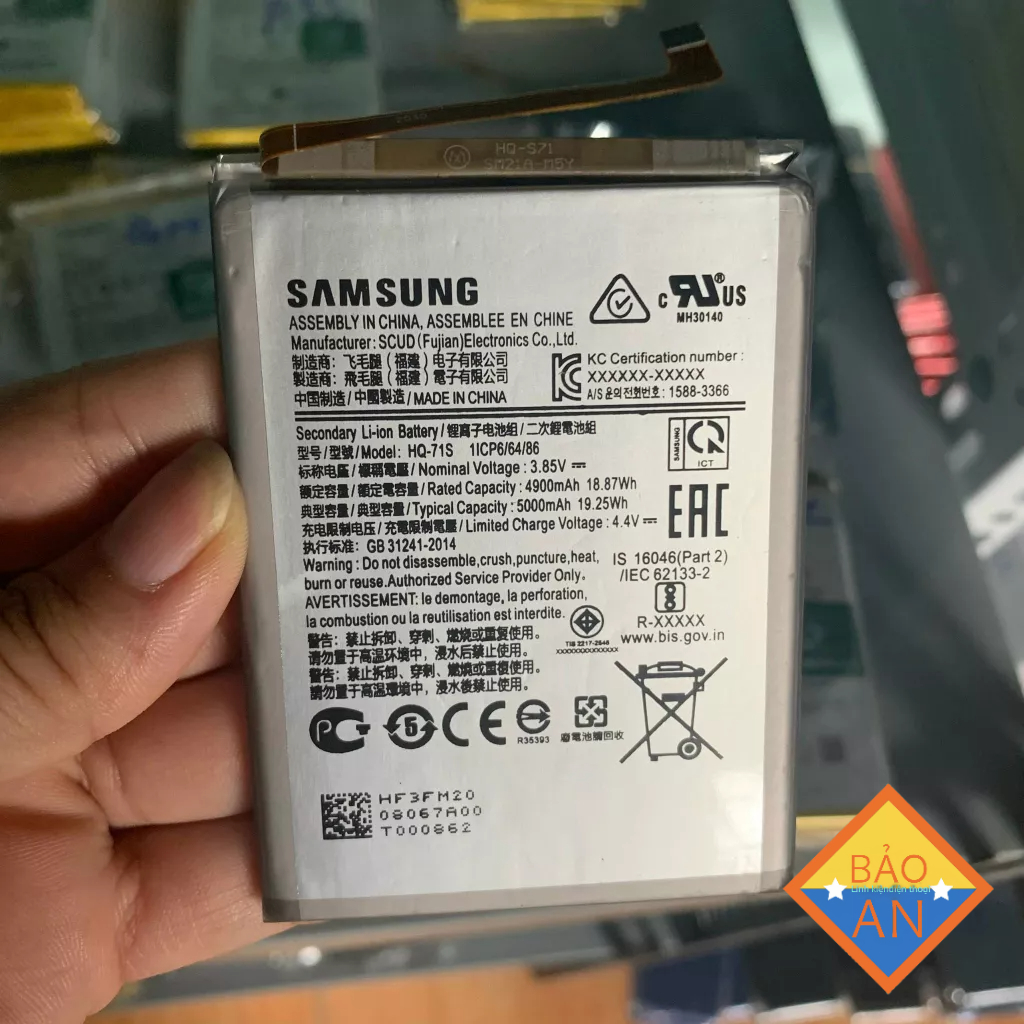 PIN SAMSUNG M11 /HQ-S71 ZIN MỚI BẢO HÀNH ĐỔI TRẢ | Shopee Việt Nam