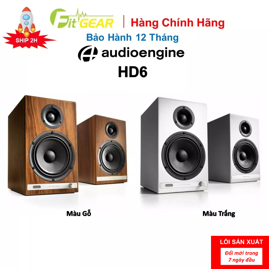 Loa Bluetooth Audioengine Hd6 Chính Hãng - Bảo Hành 12 Tháng | Shopee ...