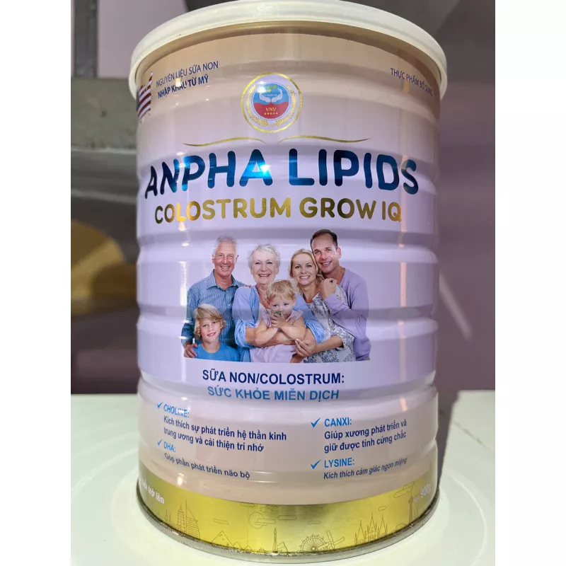 Sữa non Anpha lipids Colostrum IQ | Shopee Việt Nam