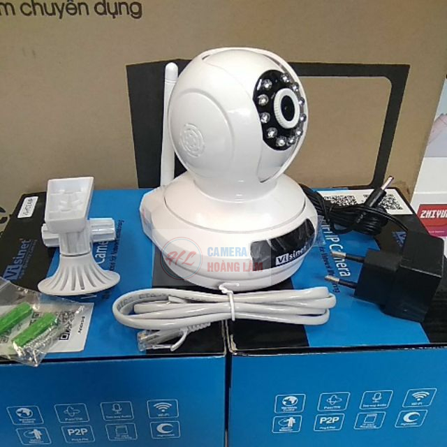 Camera quan sát IP visinet VS-HD2.4MP loại gắn trong nhà | Shopee Việt Nam