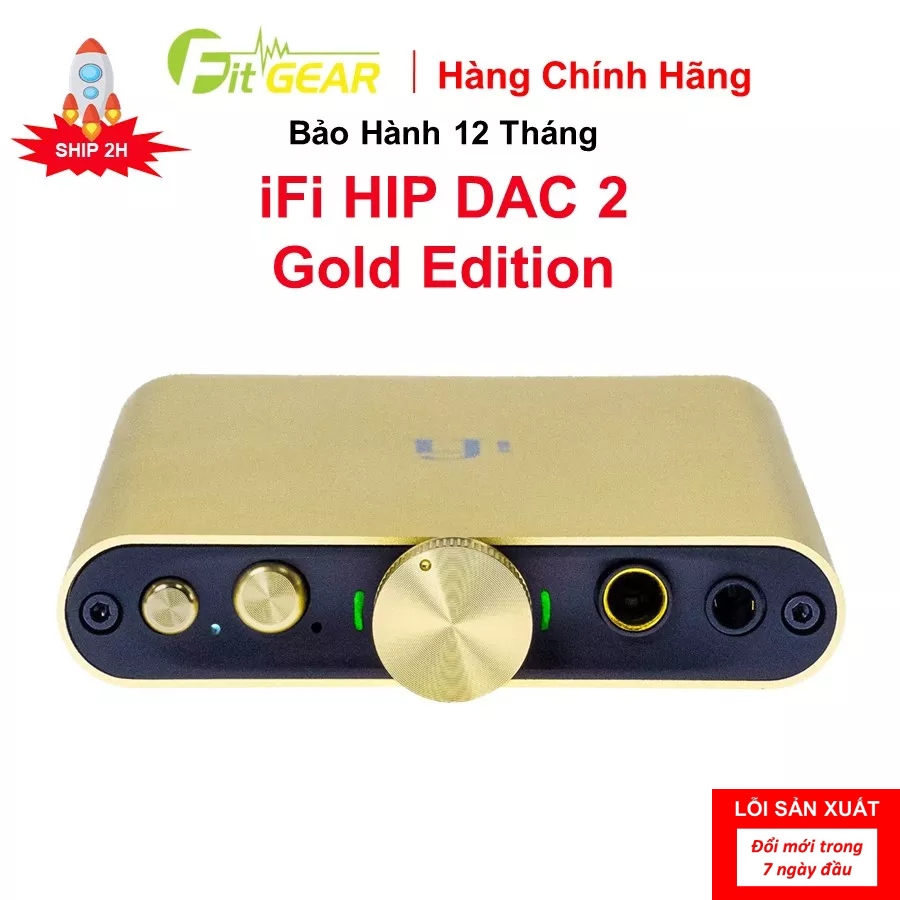 Thiết Bị Giải Mã Âm Thanh iFi Hip DAC 2 (Gold Edition) Chính Hãng ...
