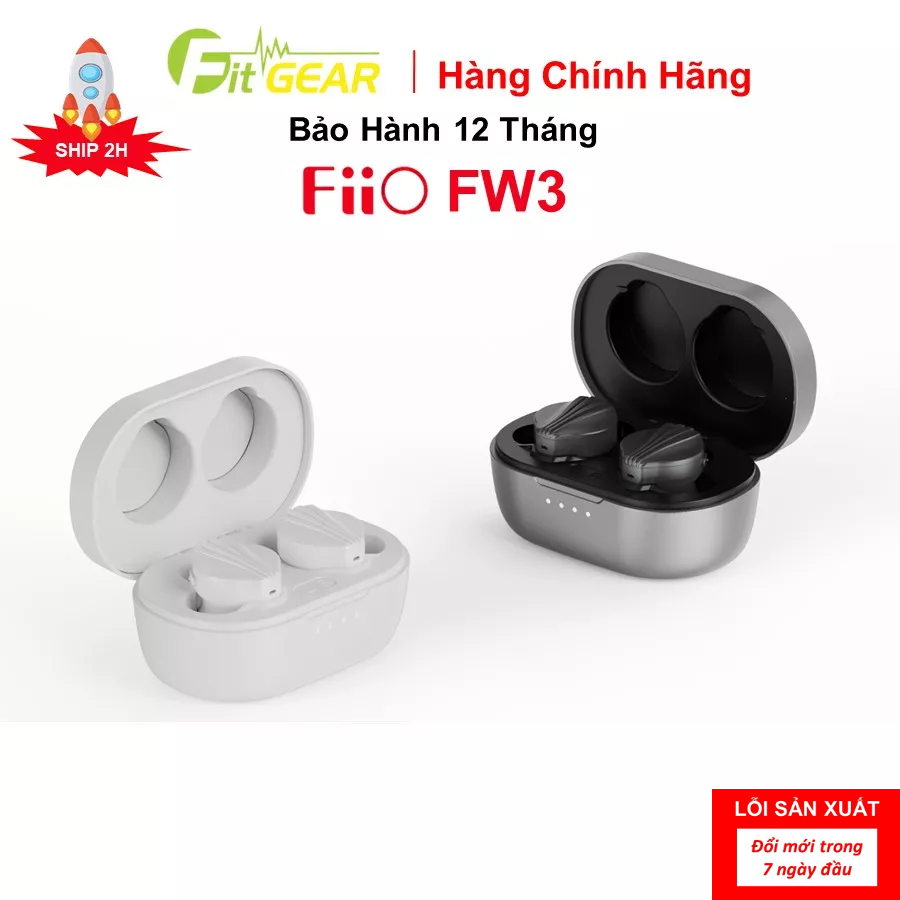 Tai Nghe True Wireless FiiO FW3 Chính Hãng - Bảo Hành 12 Tháng | Shopee Việt Nam