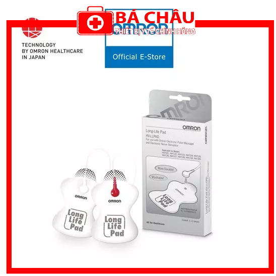 [CHÍNH HÃNG] Miếng dán điện cực OMRON HV-LLPAD LONG LIFE PAD, dây điện cực - dùng cho máy ...