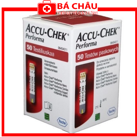 [CHÍNH HÃNG] Que Thử Đường Huyết ACCU-CHEK Performa (25 que hoặc 50 que ...
