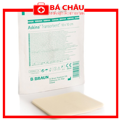 [CHÍNH HÃNG] ASKINA TRANSORBENT (10x10cm hoặc 15x15cm) 1 miếng - Gạc ...