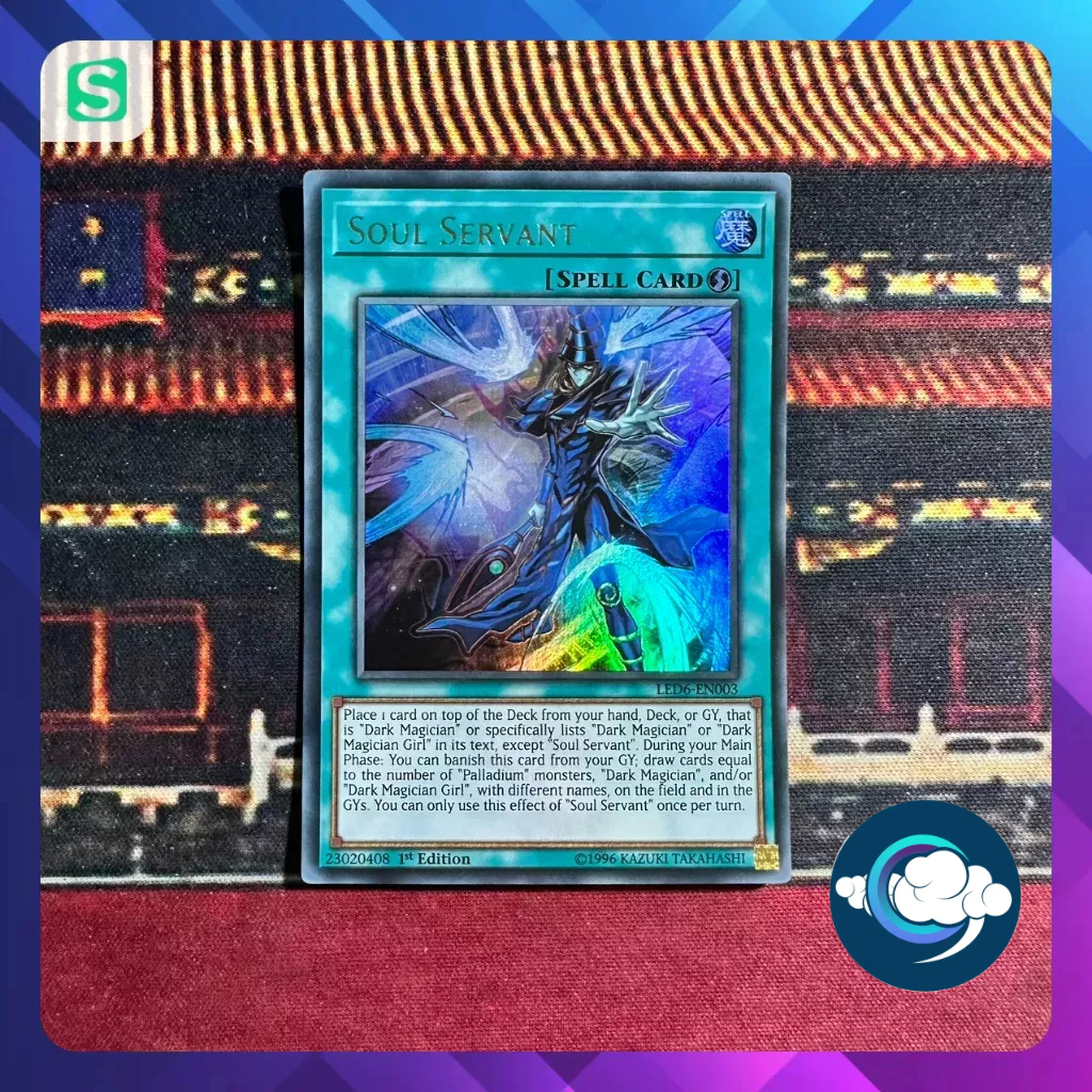 Thẻ bài YugiOh! (UK) - LED6-EN003; Soul Servant; Ultra Rare; 1st ...