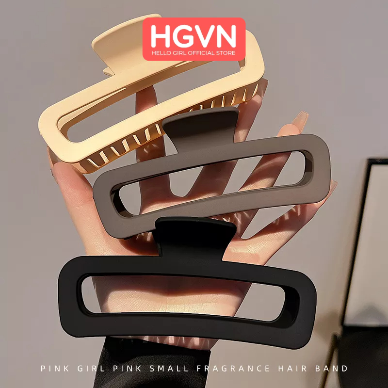 Kẹp Tóc Cá Mập Kẹp Sau Đầu Size Lớn 13CM Mẫu Mới 2023 Nhựa Nhám Nano ...