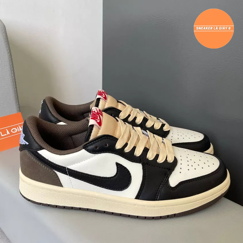 Giày Air Jordan 1 Low Travis Scott - bản chuẩn đẹp | Fullbox - kèm dây ...