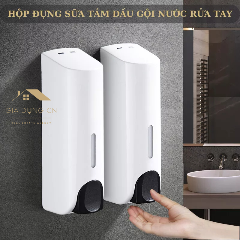 Hộp Đựng Sữa Tắm Dầu Gội Nước Rửa Tay Cho Phòng Tắm Của Gia Đình Sang ...