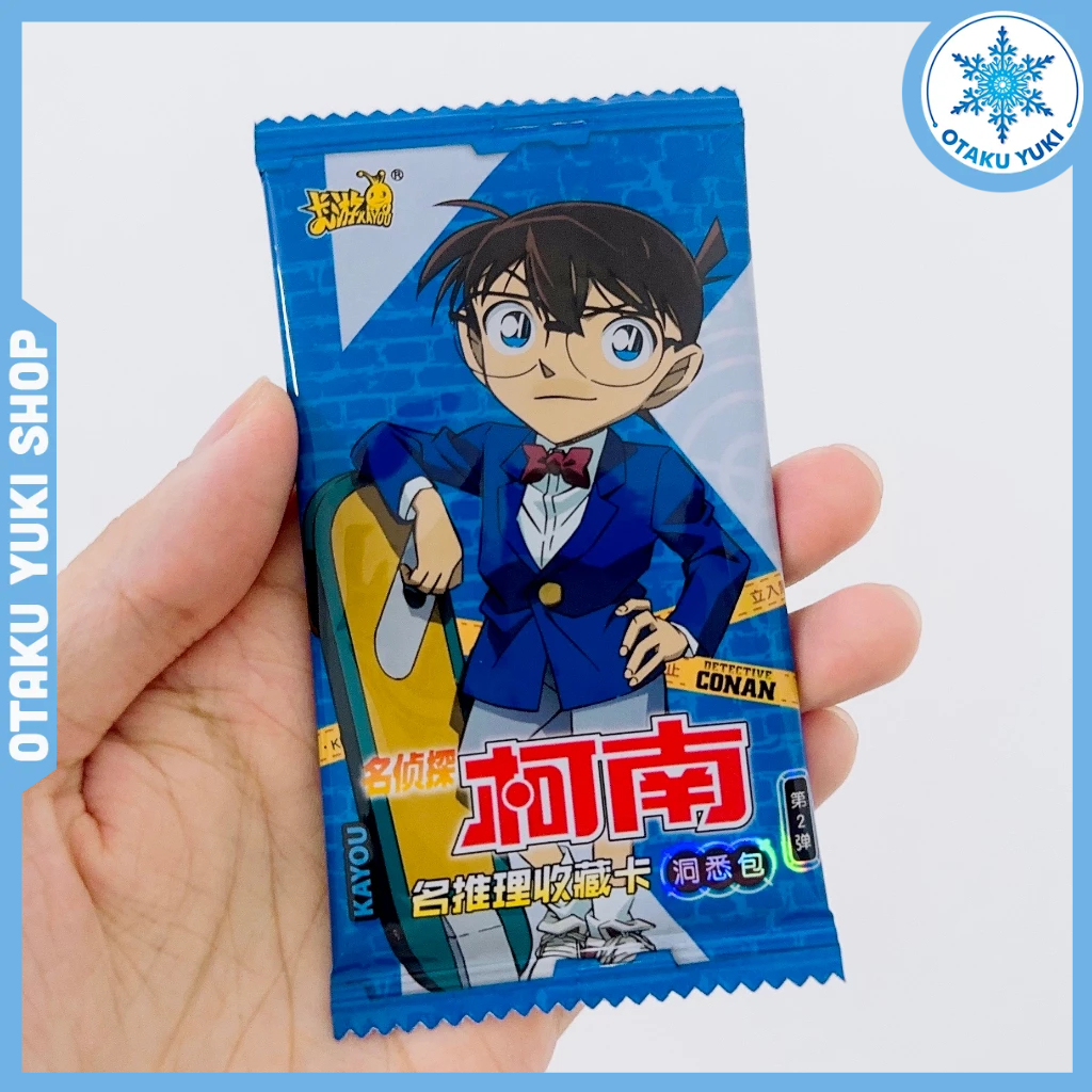 [Chính Hãng] Gói Thẻ Nhân Phẩm Pack Card Conan Vol 2 (KAYOU) | Shopee ...